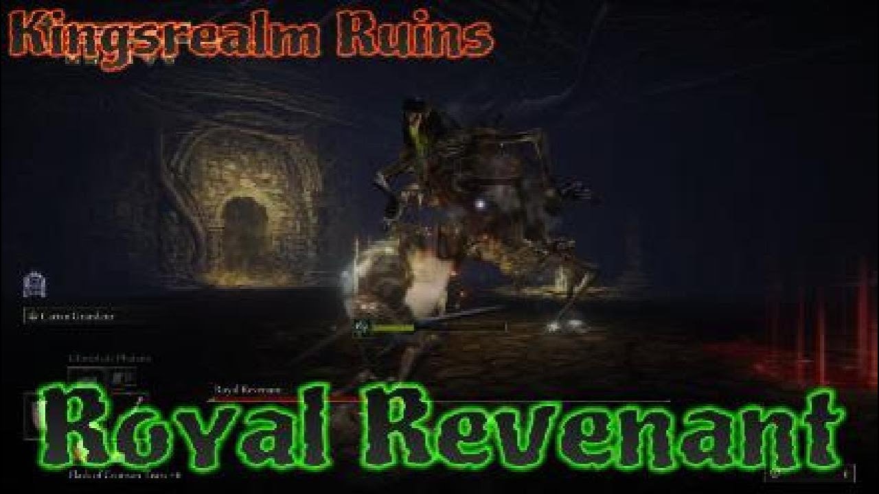 Elden Ring | Royal Revenant Boss Fight | Kingsrealm Ruins - YouTube