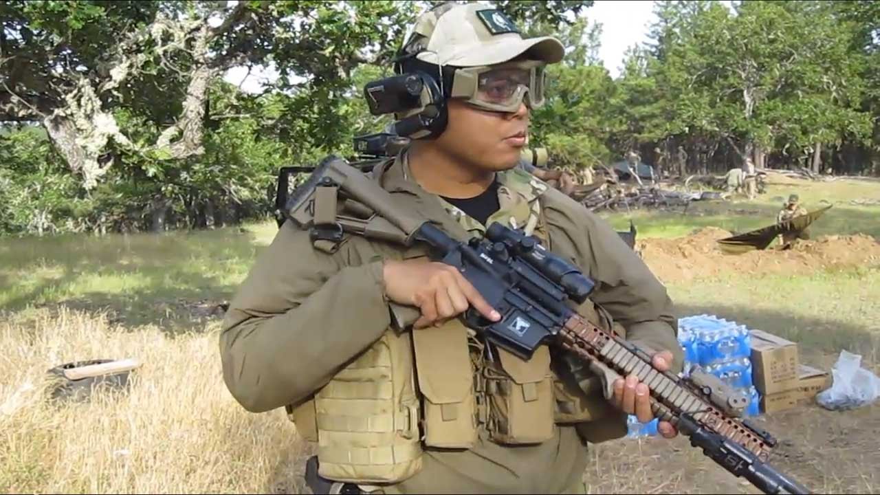 Loadout of Roland at Milsim West - DD M4 V5(BFA) - JAG Precision TV ...