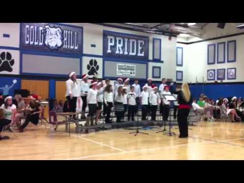 Gold Hill Middle School Christmas Concert - YouTube