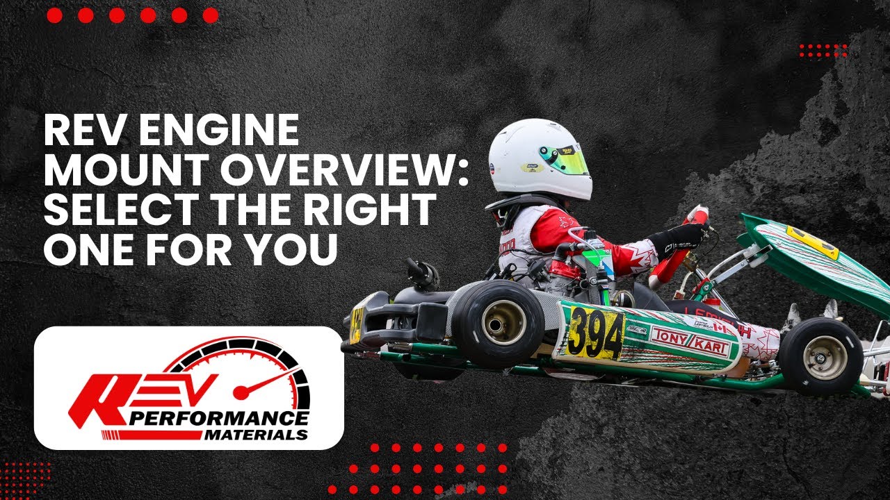 REV Engine Mounts - Karting - YouTube
