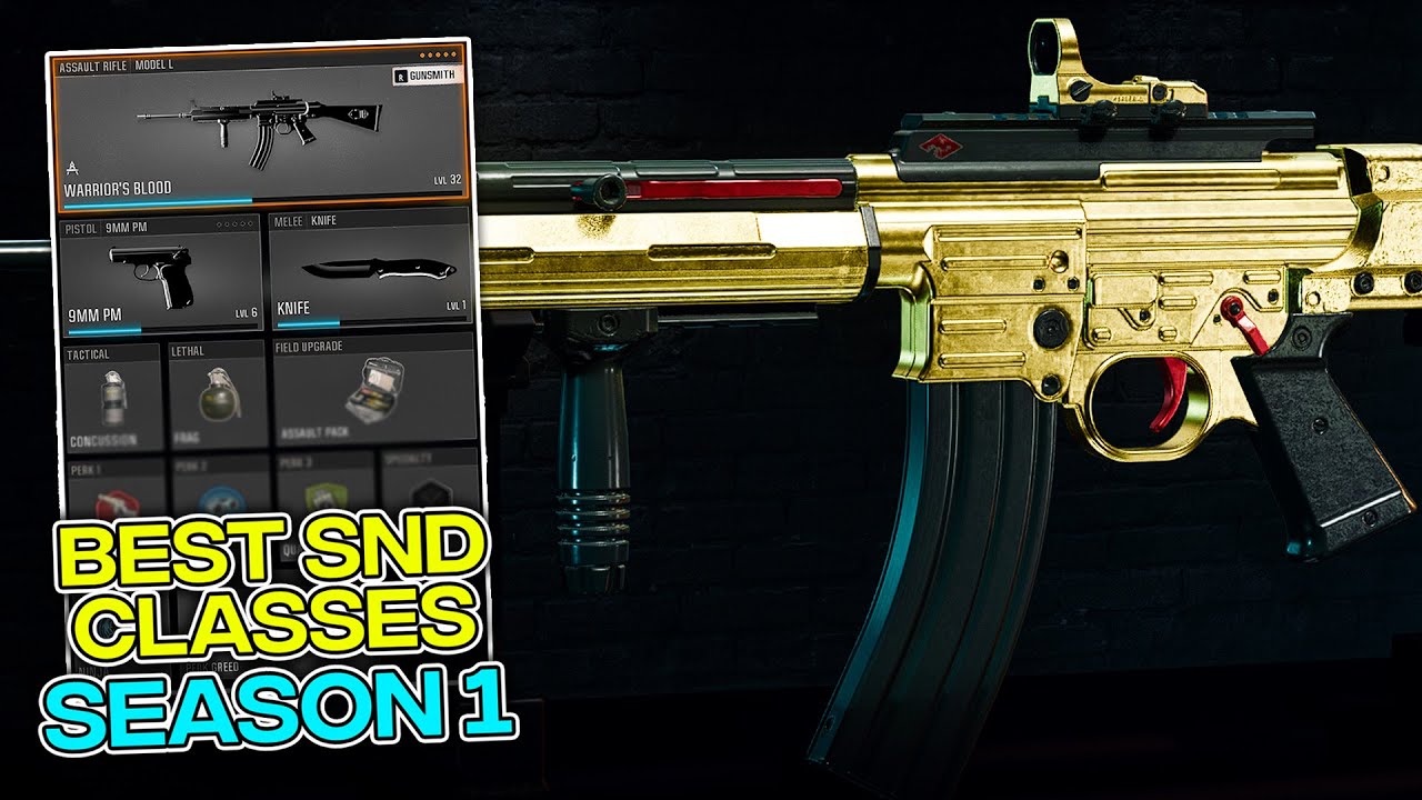 Black Ops 6 Best SnD Class Setups & Settings Season 1! (BO6 Search and ...