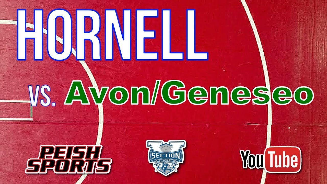 Hornell Red Raiders vs. Avon/Geneseo Varsity Wrestling - YouTube