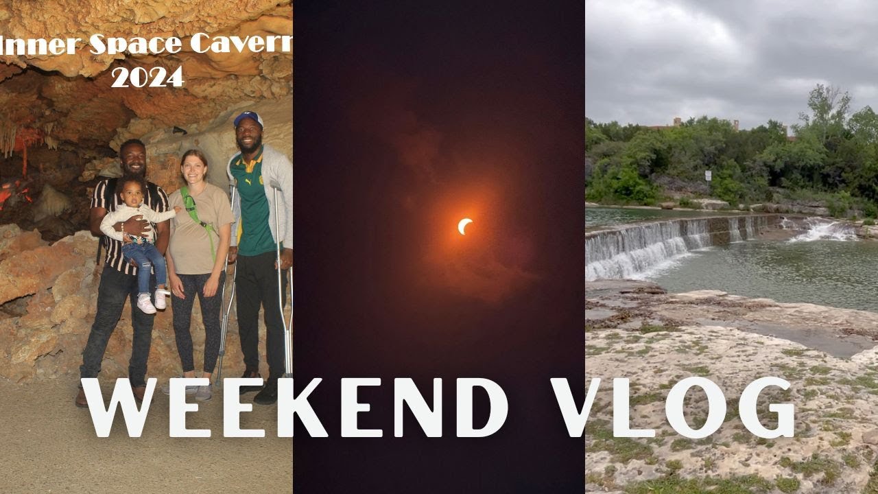 Exploring Caves + Friend in Town + Total Solar Eclipse 2024 - YouTube