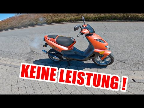 Die erste FAHRT mit dem Aprilia SR50 STEALTH