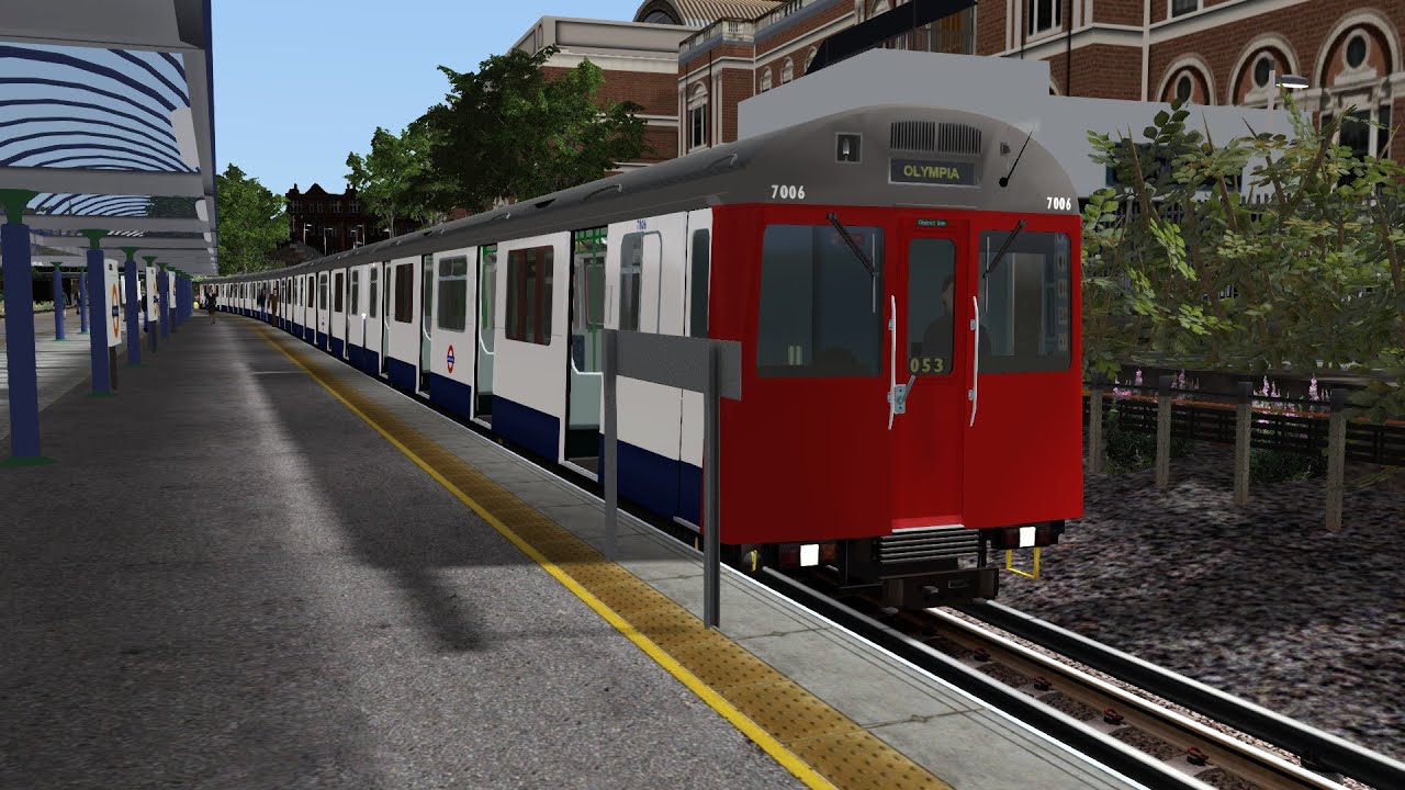 London Underground D78 Stock to Olympia | Train Simulator 2020| Virtual ...