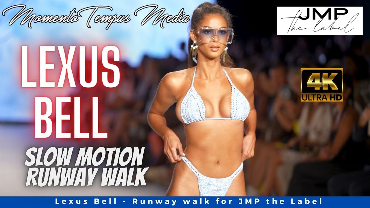 Lexus Bell - Sizzling Ultra 4K/60 Slow Motion Bikini Runway Walk - YouTube