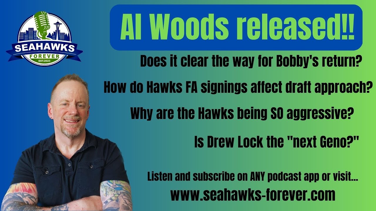 Seahawks Forever - Al Woods released, what does it mean? - YouTube