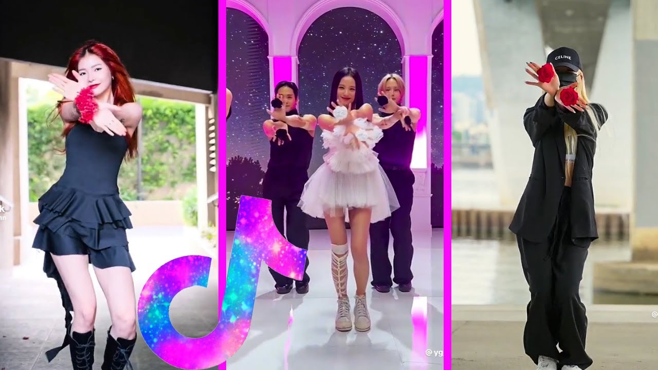 Jisoo Flower 🌸 Dance Challenge TikTok - YouTube