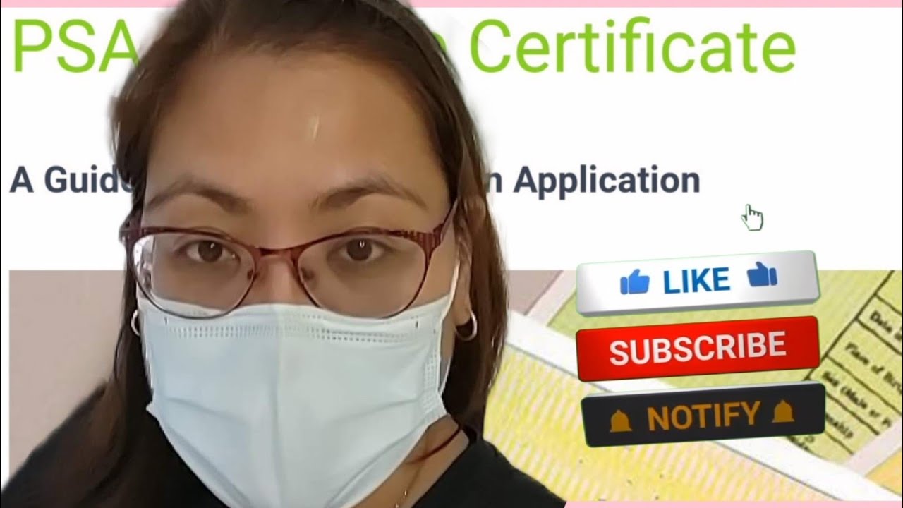 PSA Marriage Certificate 2022 Online Application - YouTube