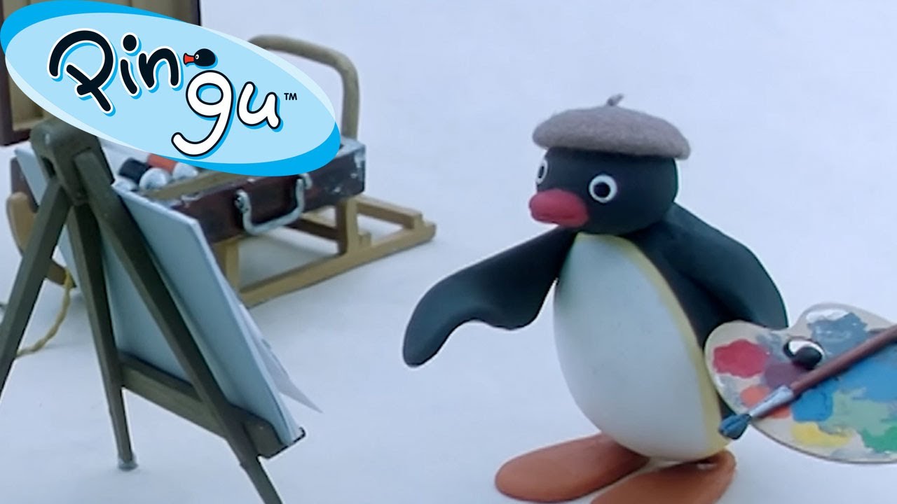 Pingu Gets Creative 🐧 | Pingu - Official Channel | Cartoons For Kids ...