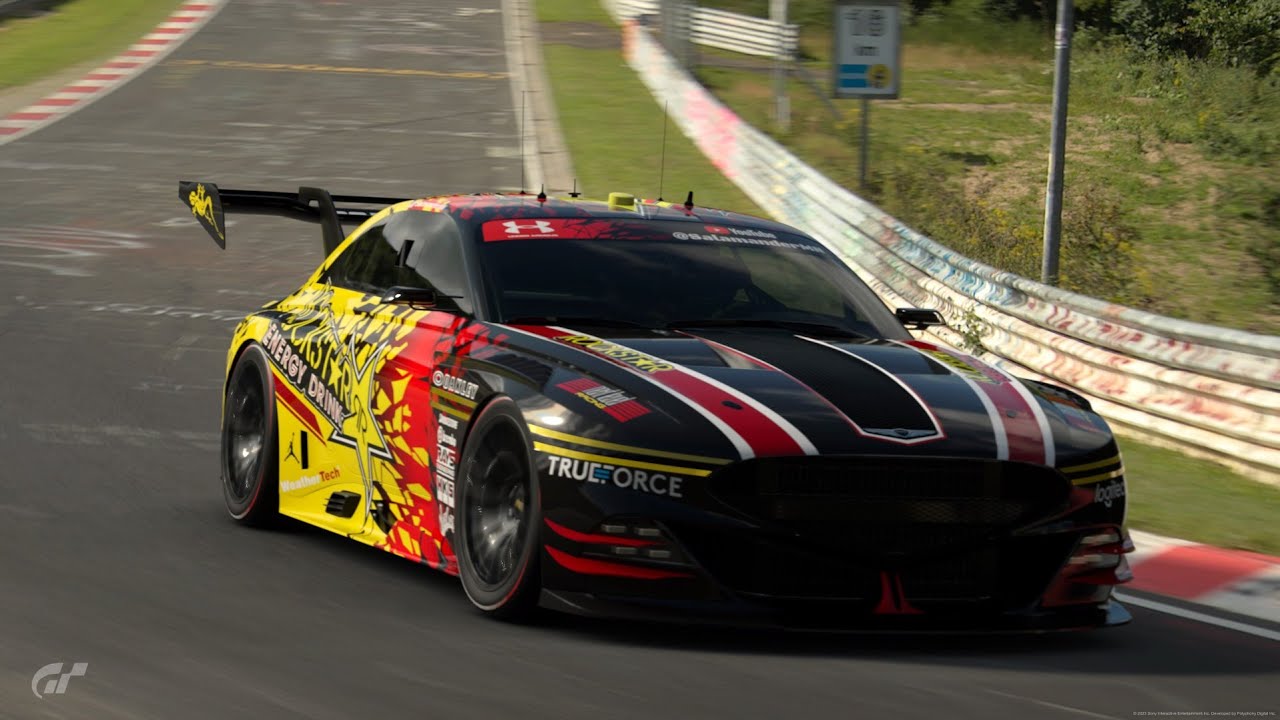 Gran Turimso 7 - Gr3 Genesis Rockstar Livery design - YouTube