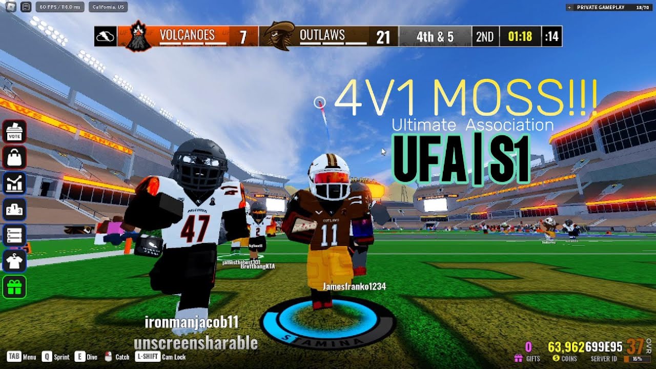 THE BIGGEST NAILBITER OF THE SEASON (UFA S1 | Ultimate Football ROBLOX ...
