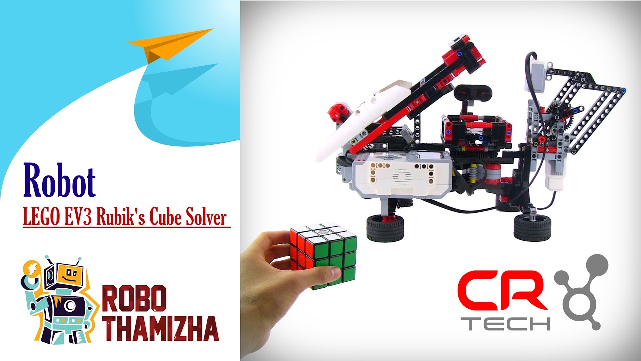 Robot - Lego ev3 rubik's cube solver | The Lego Robot | #lego2022 #2 #lego #education # ...