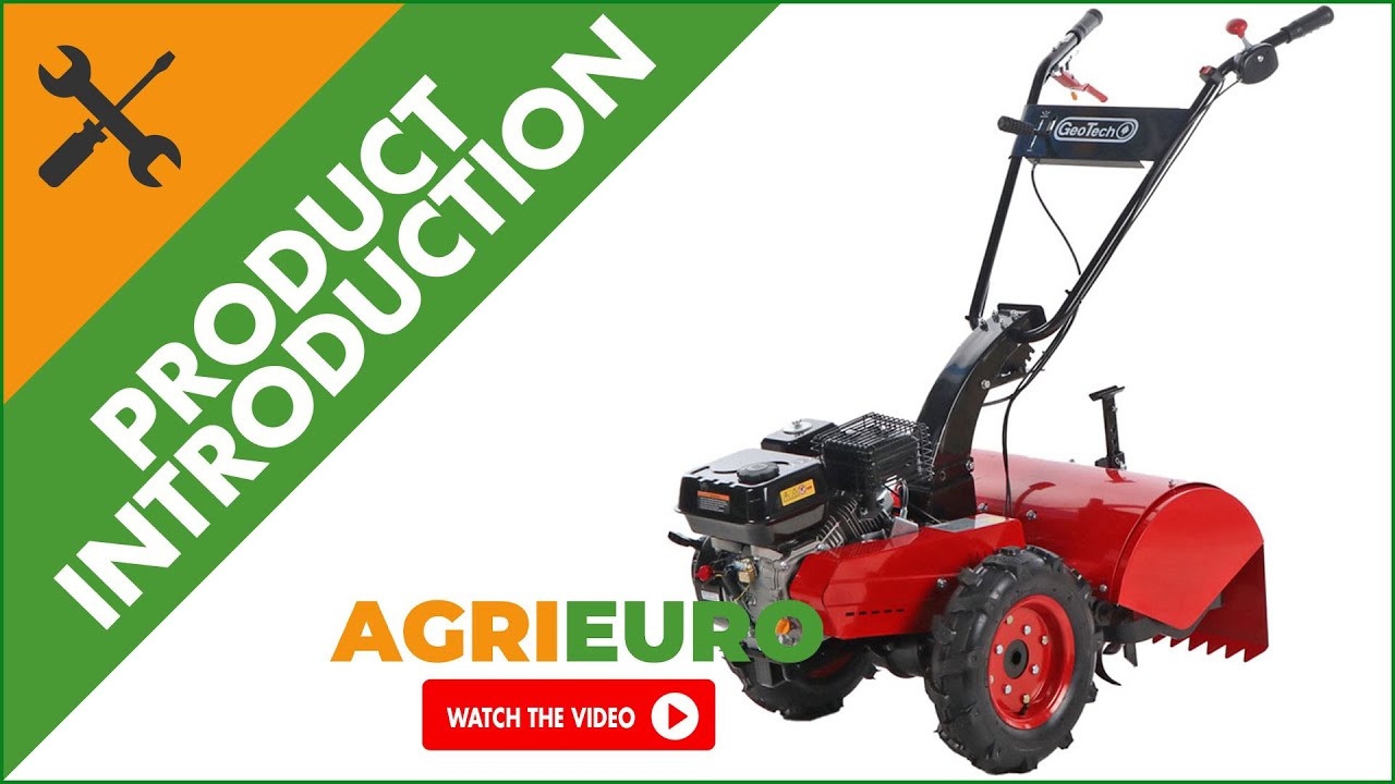 Geotech MCT 550 Petrol Two Wheel Tractor - Product Overview - YouTube