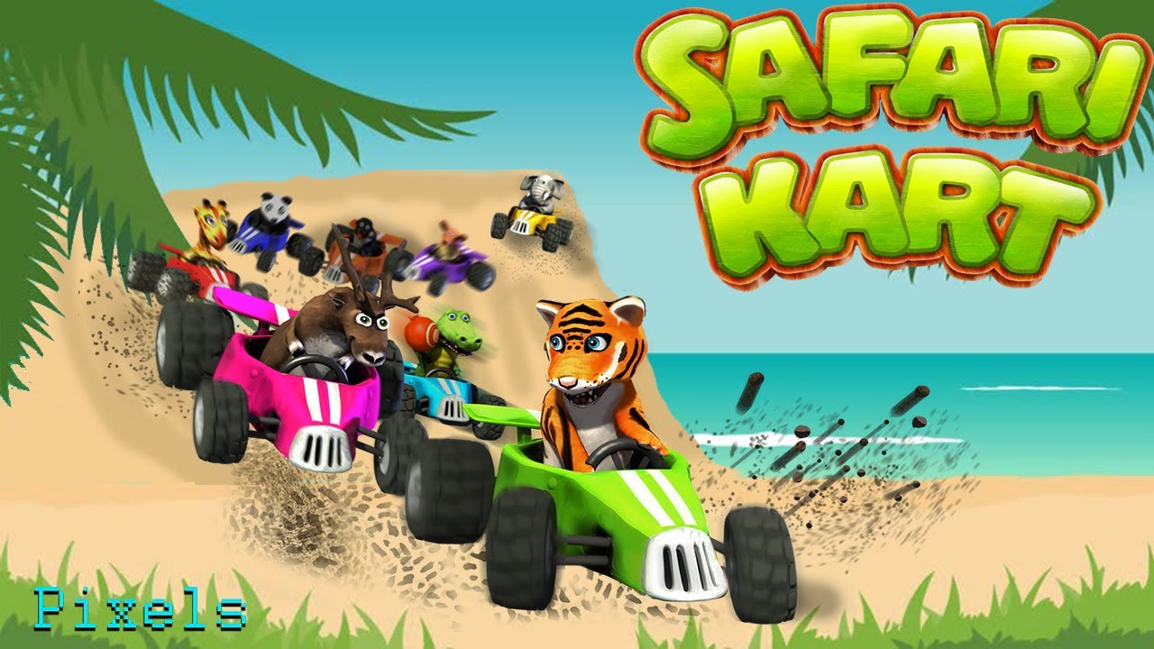 Safari Kart - Racing Game for Kids - YouTube