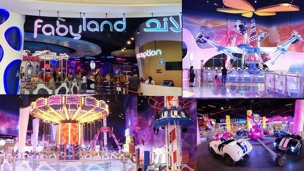 Fabyland rides and attractions | Dubai festival city - YouTube