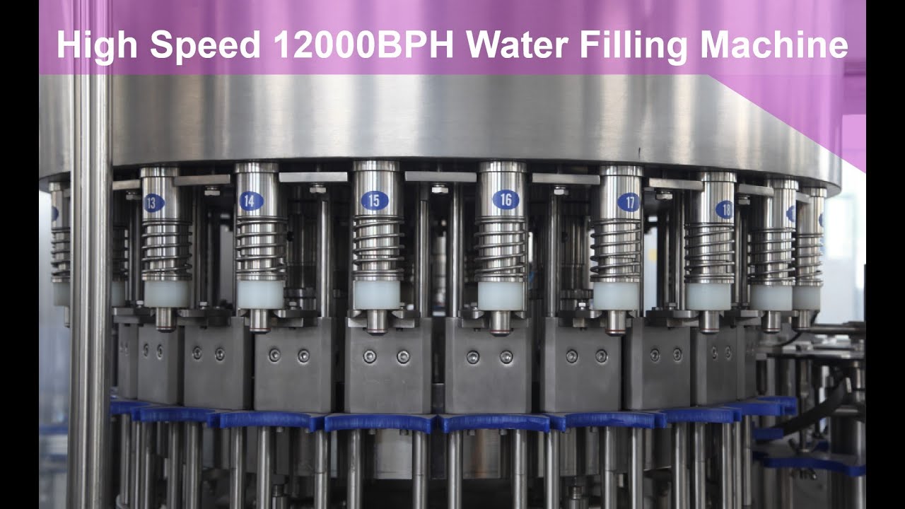 12000BPH Automatic Bottle Water Production Line With Sleeve Labeling ...
