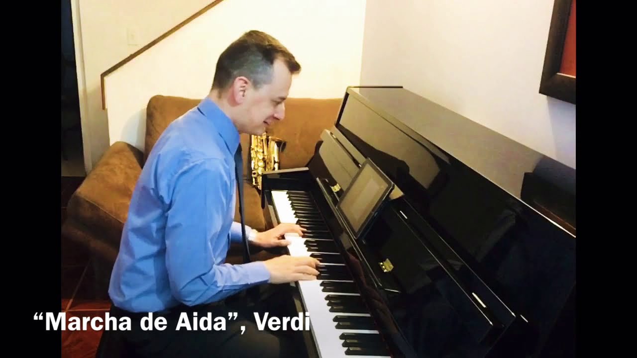Marcha de Aida Marcha para grados en piano HD - Verdi PISTA PIANISTA INSTRUMENTAL - YouTube