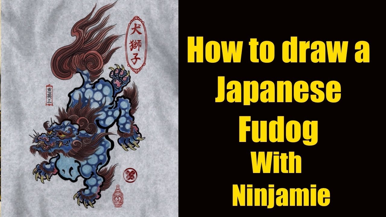 How I design a tattoo (Fudog) - YouTube