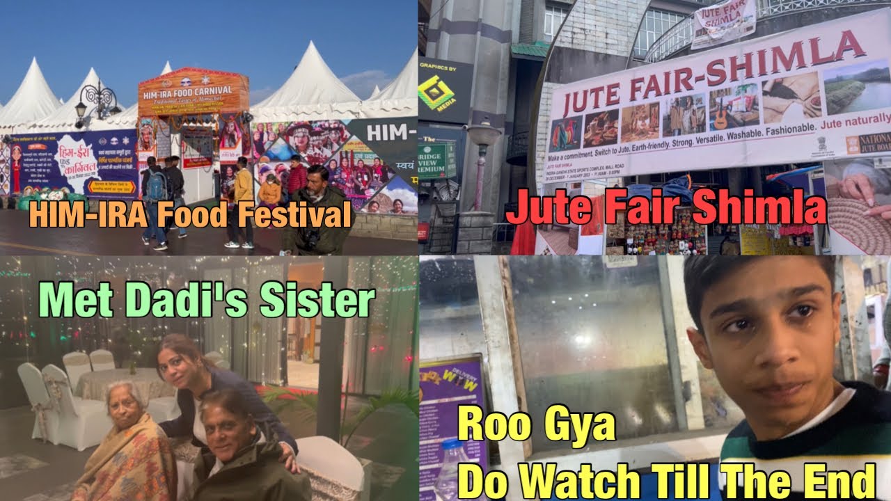 Shaurya Roo Pada | Went To Local Food Festival & Jute Fair| Dadi Ki ...
