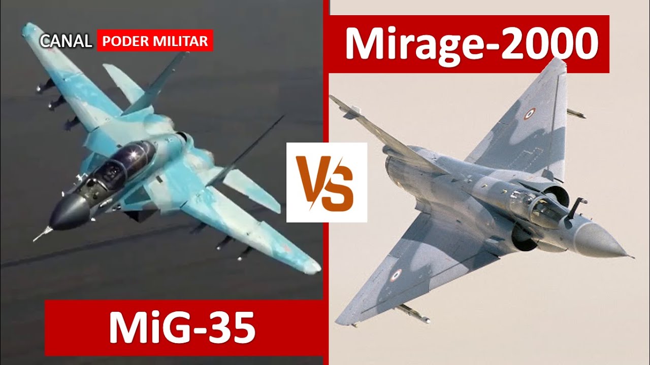 Mirage-2000 vs MiG-35 Comparación - YouTube