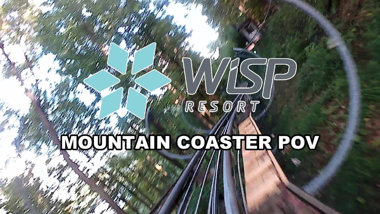 Mountain Coaster at Wisp Resort - POV (McHenry, MD) - YouTube