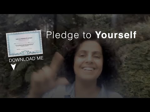 This is a Pledge to Yourself - YouTube