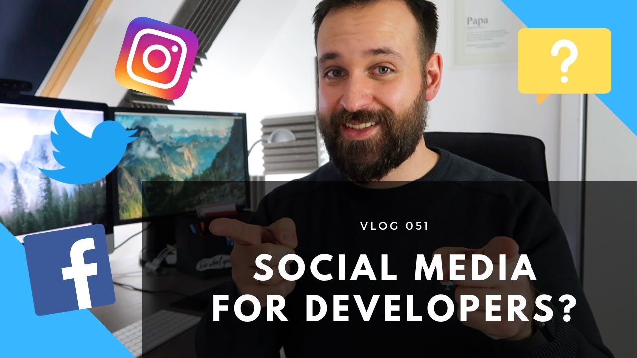 Social Media as a Software Developer? - YouTube