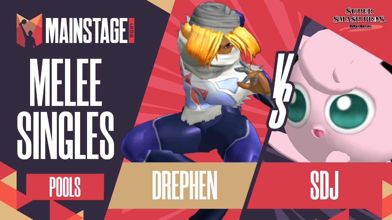Drephen vs SDJ - Melee Singles: Pools - Mainstage 2021 | Sheik vs Puff ...