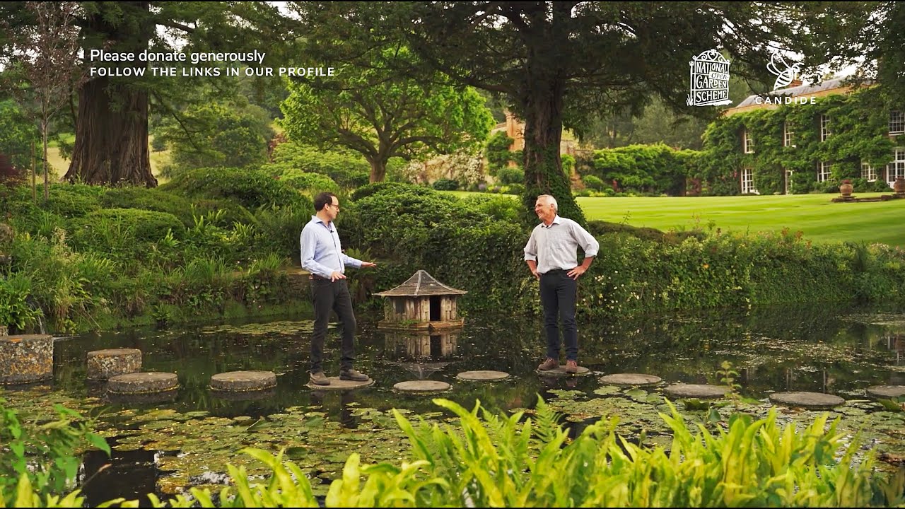 A Virtual Tour around Chilworth Manor | National Garden Scheme - YouTube