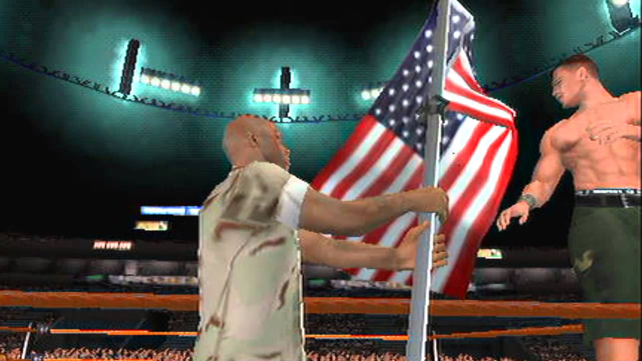 WWE SVR 2009 PSP | John Cena RTWM Final CUTSCENE! - YouTube