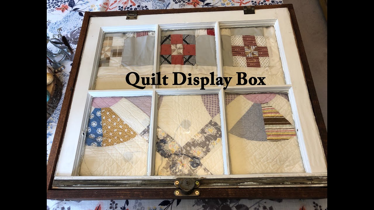 Quilt Display Box - YouTube