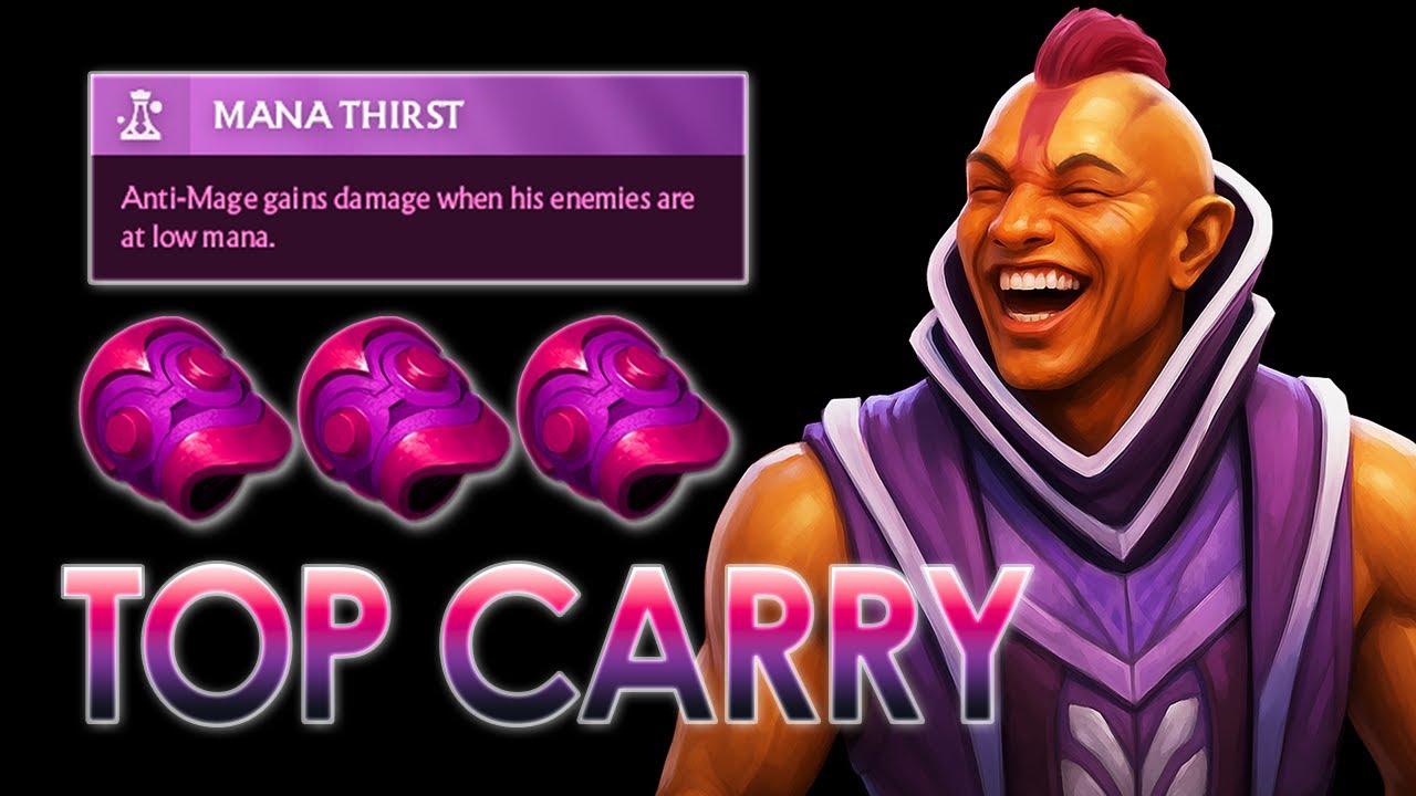 Best Anti-Mage Build — Immortal Carry Gameplay 7.39b! - YouTube