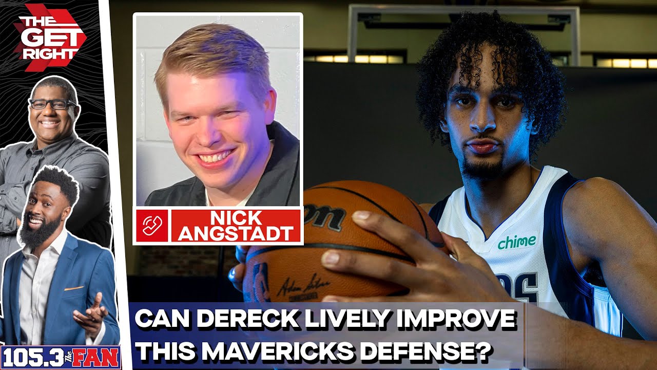 Nick Angstadt On Mavs Preseason, Dereck Lively, Defensive Struggles ...