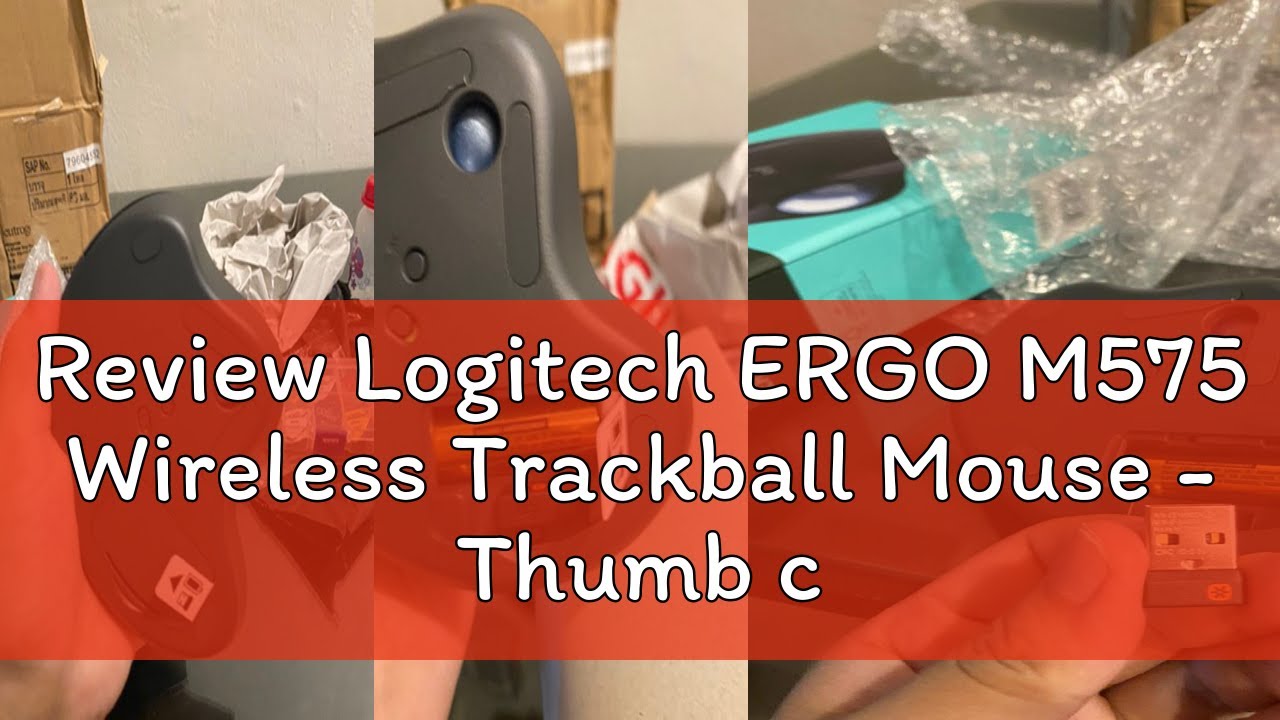 Review Logitech ERGO M575 Wireless Trackball Mouse - Thumb control ...