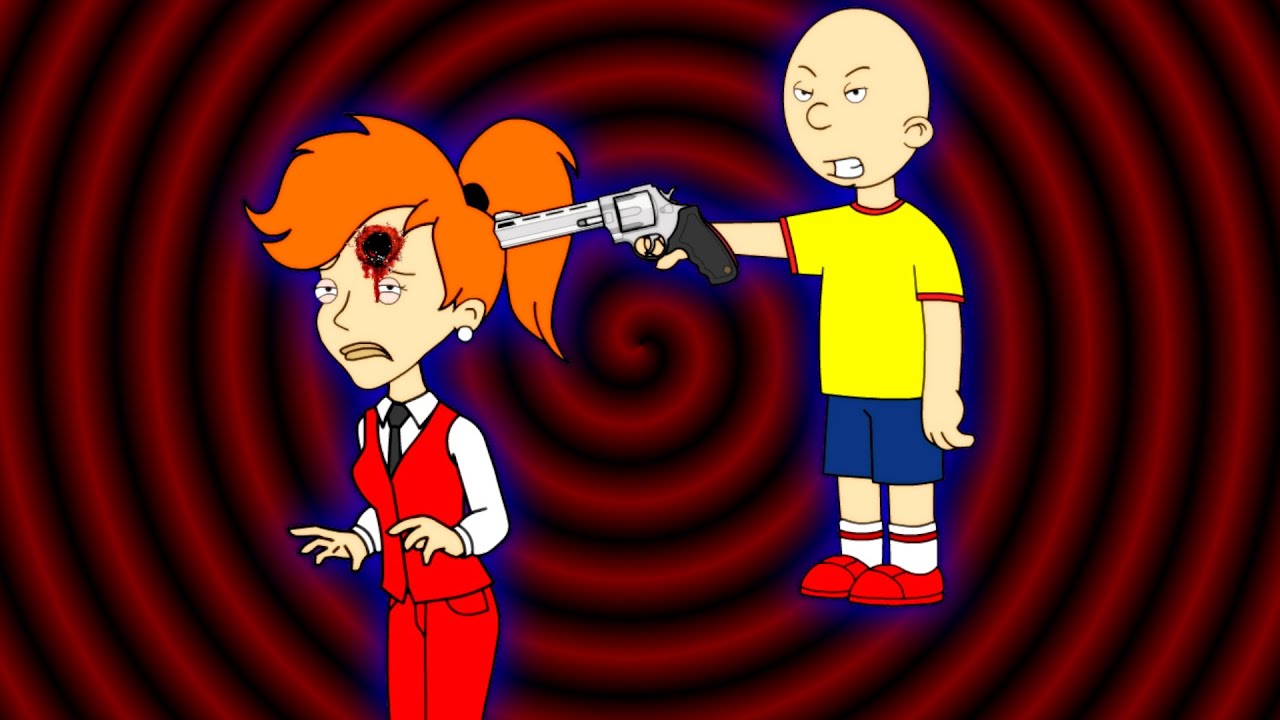 Caillou Shoots The Teacher - YouTube