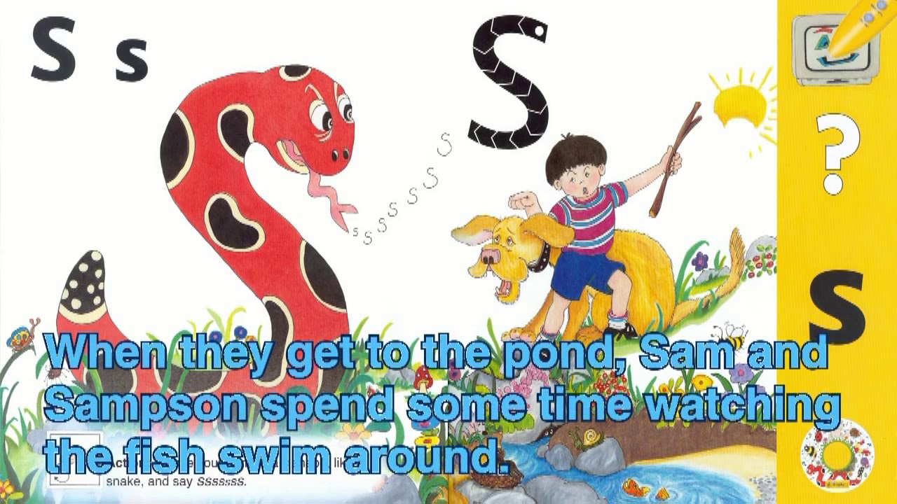 1 Letter Sounds Book s - YouTube