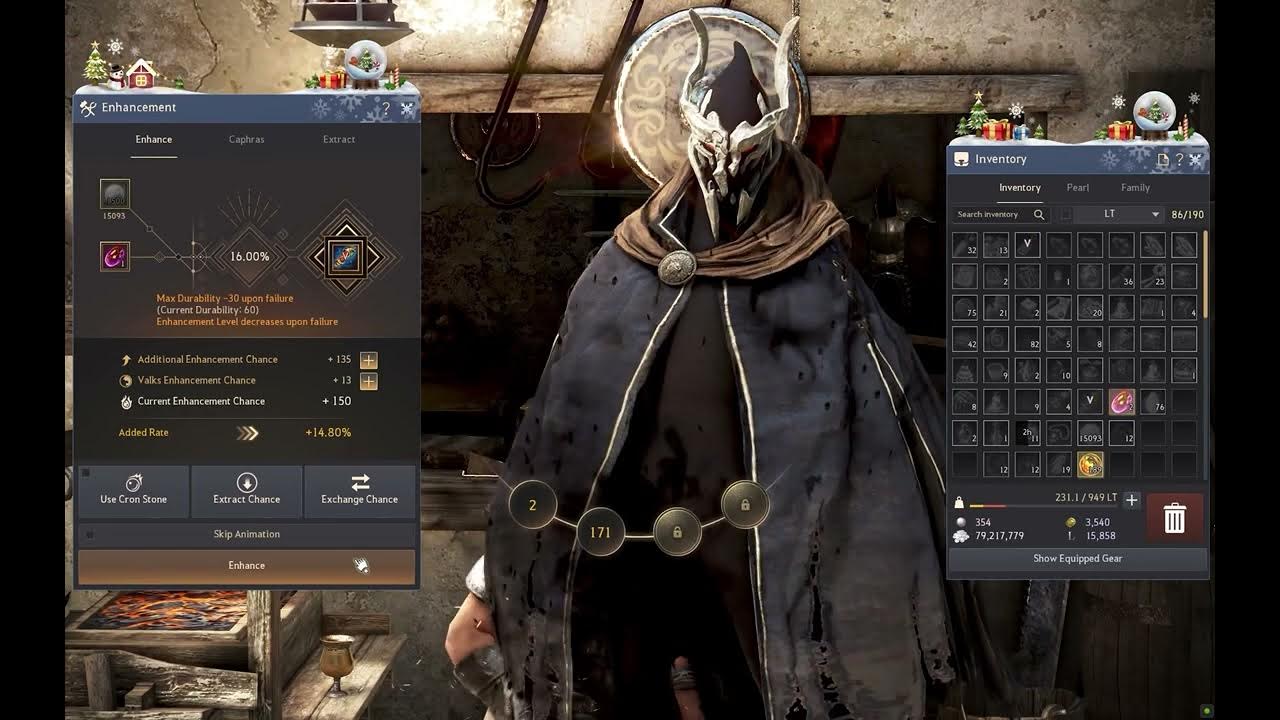 Black Desert Dahn's Gloves Enhancing. TRI. Surely easy done. - YouTube