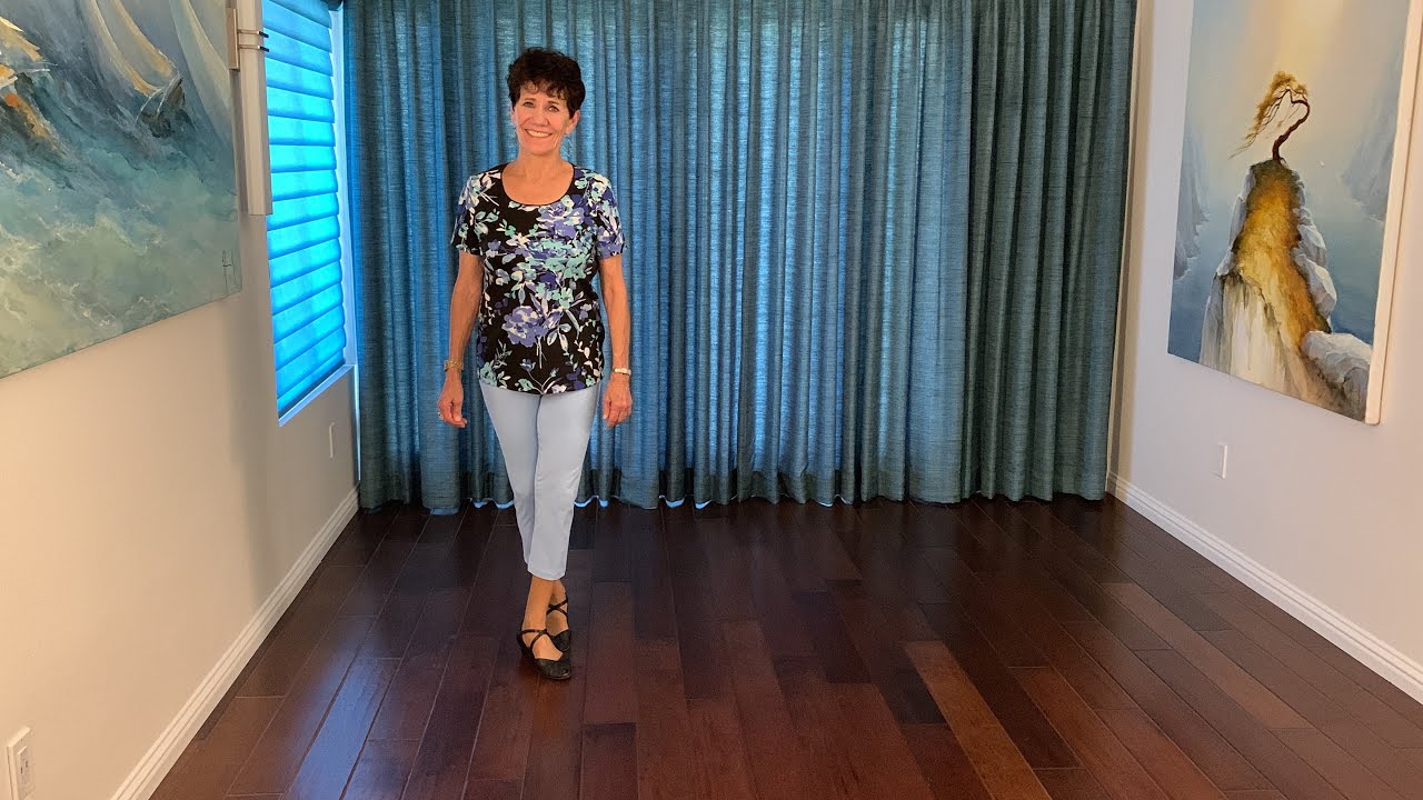 King of The Road line dance demonstration and tutorial by Stephie - YouTube