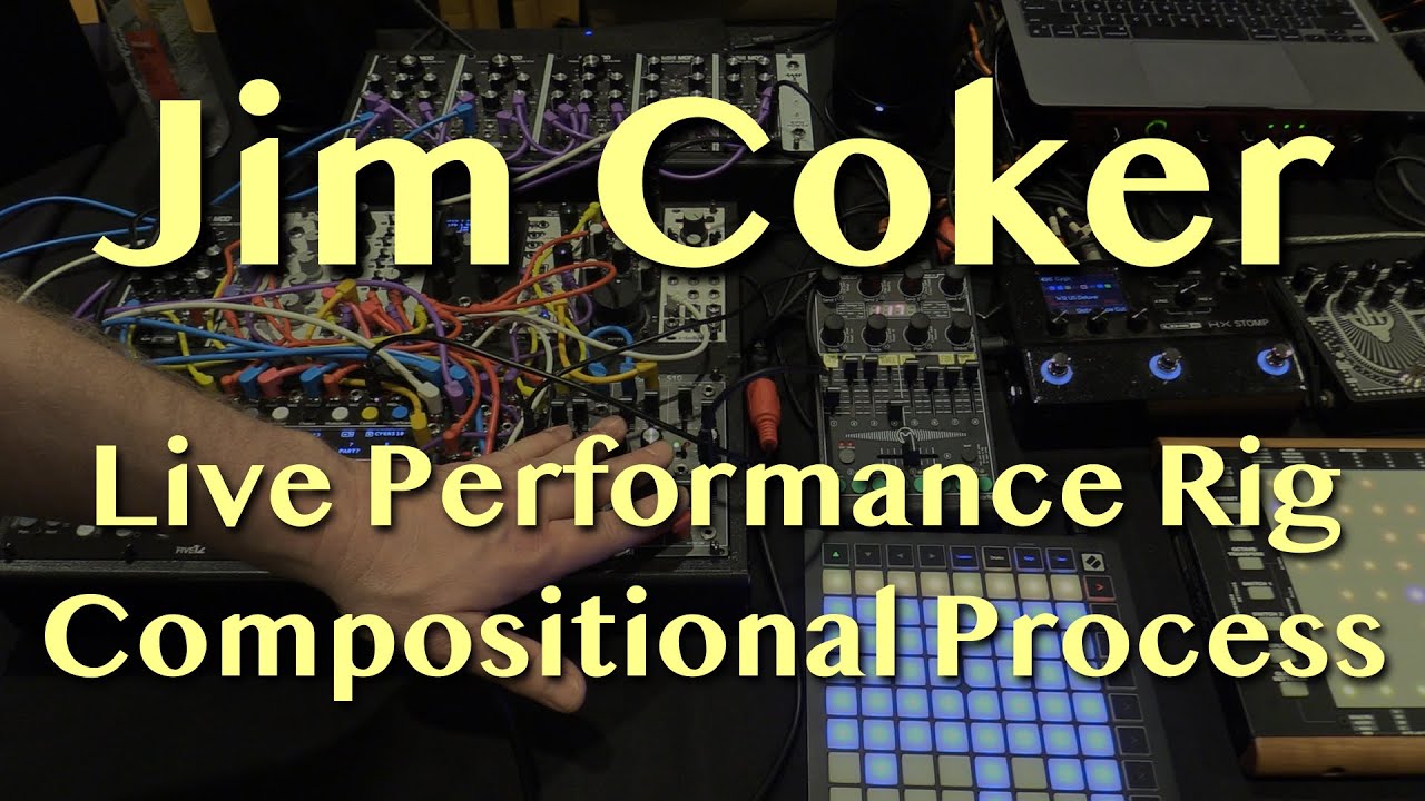 Jim Coker of Numerology - Live Rig/Compositional Process - YouTube