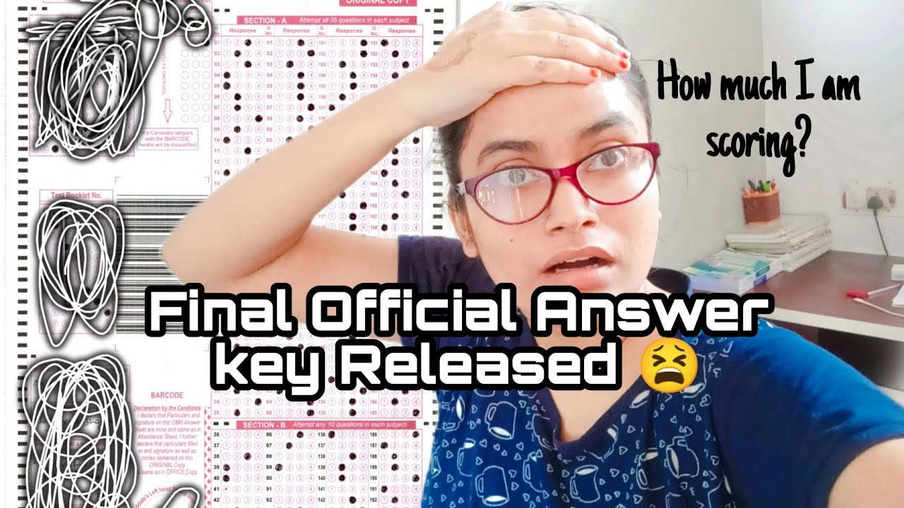 Official Answer Key Released by NTA|neet study vlog|dreamyapa girl ...