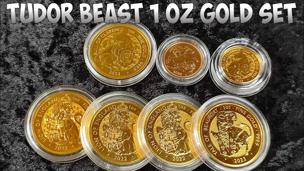 Stacking the 1 Oz Gold Tudor Beast Series - YouTube