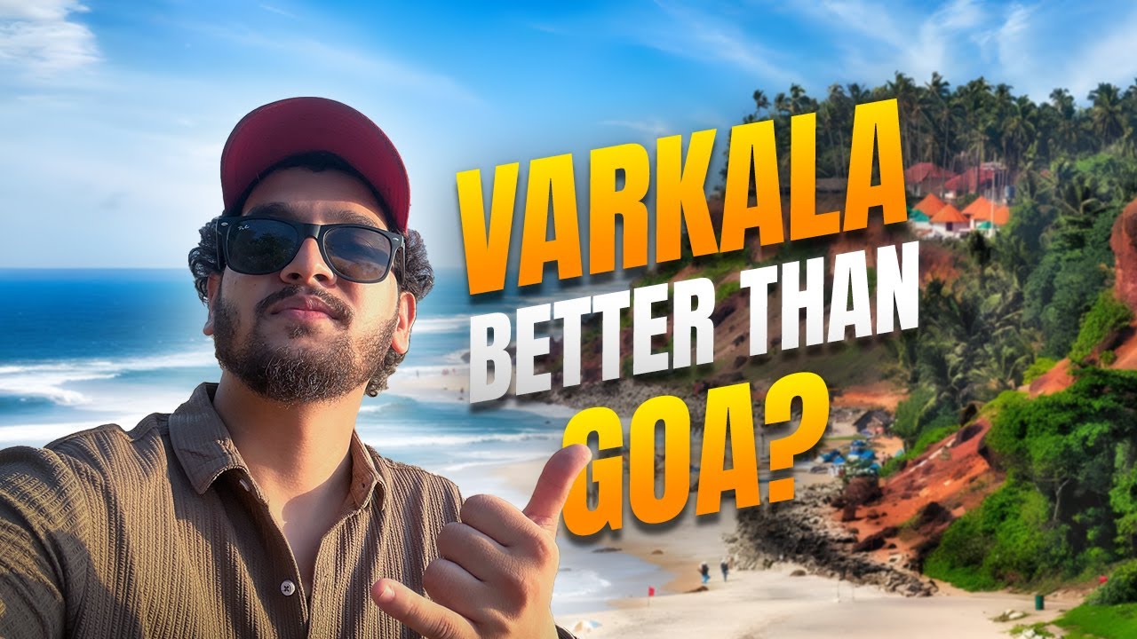 VARKALA Full Travel Guide | Is VARKALA Better Than GOA? | VARKALA CLIFF ...