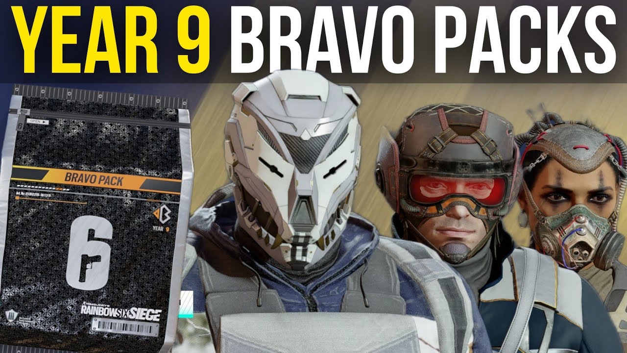 NEW Year 9 Bravo Packs! Rainbow Six Siege - YouTube
