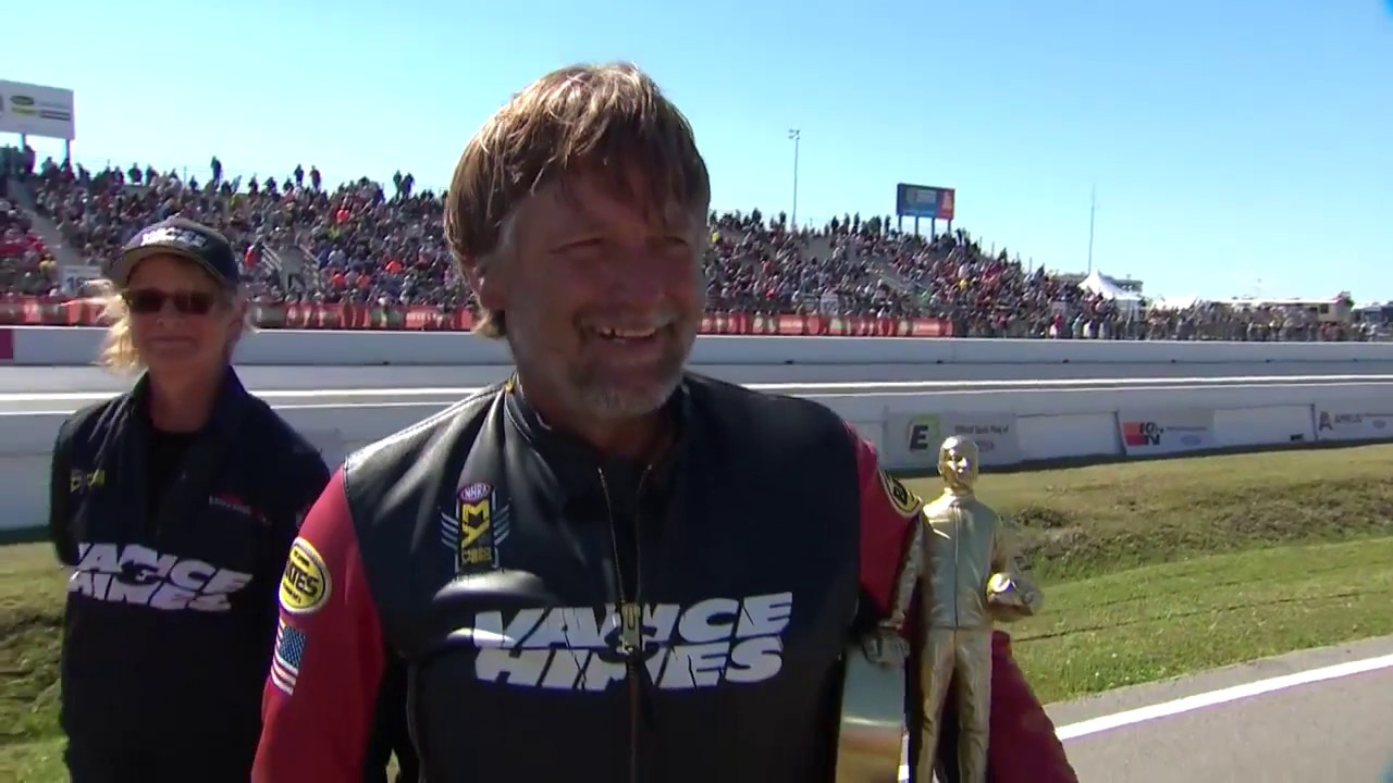 #SpringNats: Doug Vancil wins Top Fuel Harley - YouTube