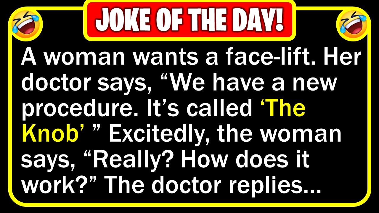 🤣 BEST JOKE OF THE DAY! - A woman in her forties goes to a plastic ...