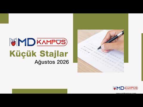 MD Kampüs Küçük Stajlar Ağustos 2026 Deneme Sınavı Çözümleri