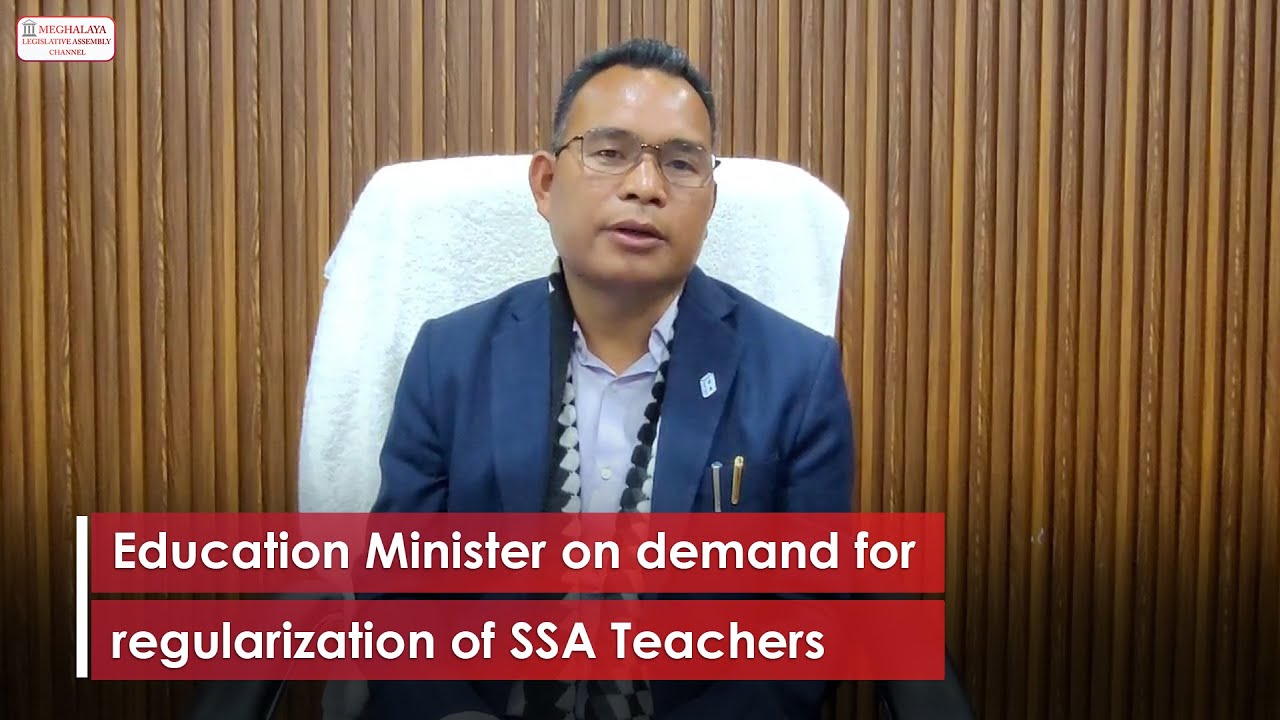 Education Minister on demand for regularization of SSA Teachers - YouTube