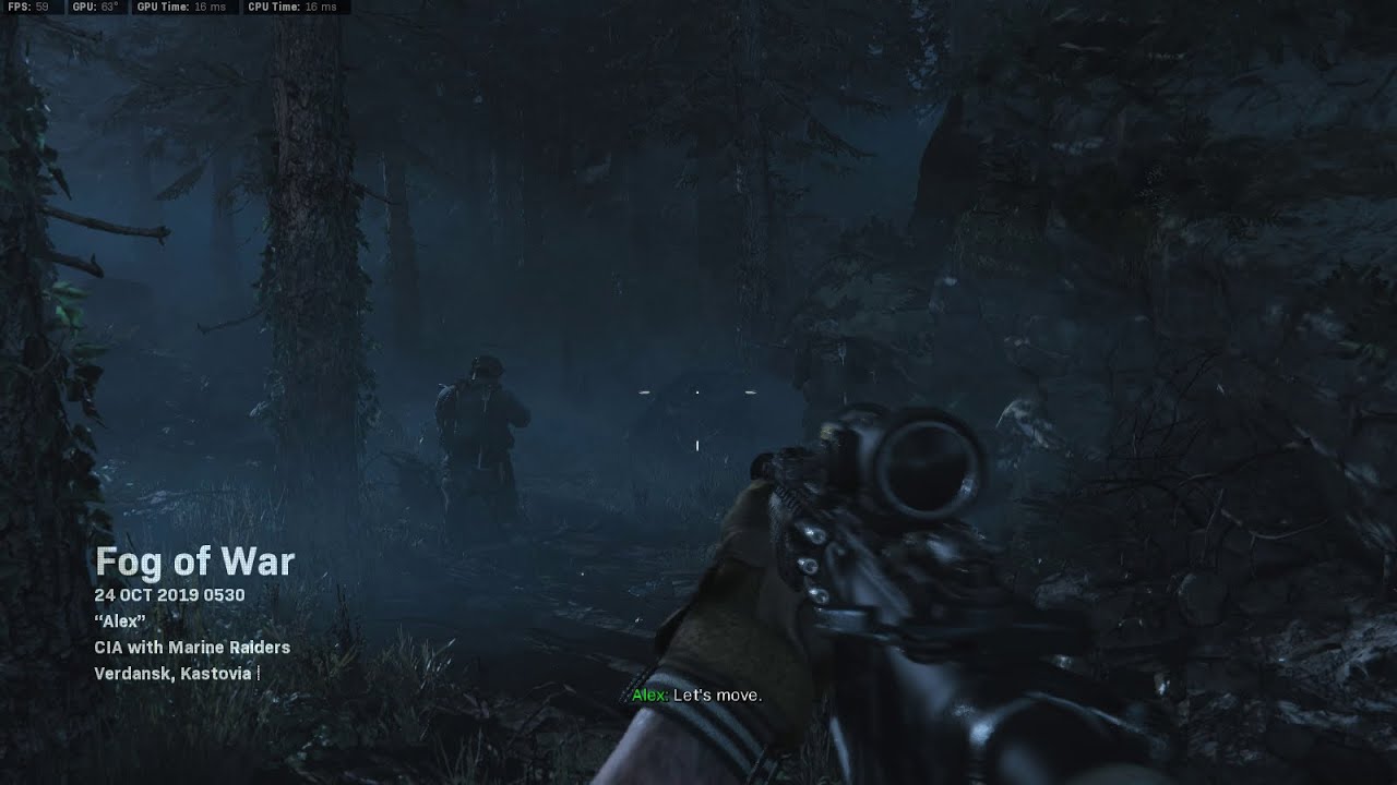 FOG OF WAR- COD:MODERN WARFARE 2019 - PART 1 (WITHOUT COMMENTARY/1080P ...