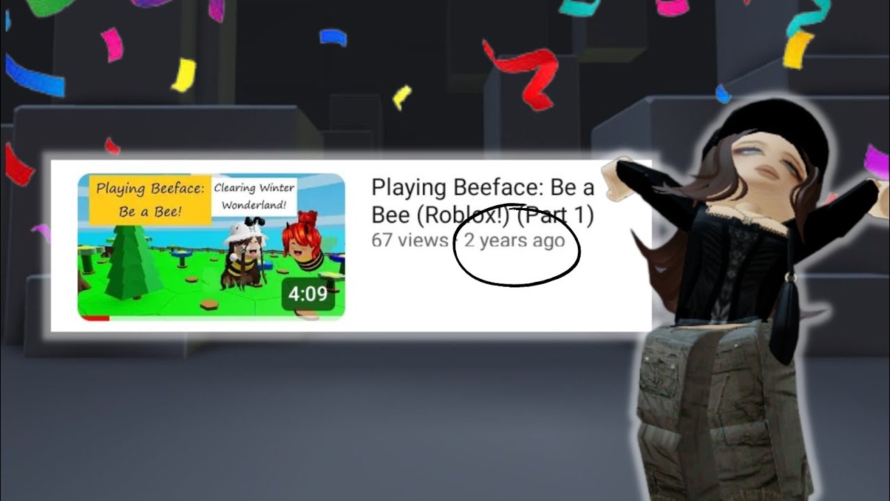 2 Years of My Channel 🎉 || Roblox - YouTube